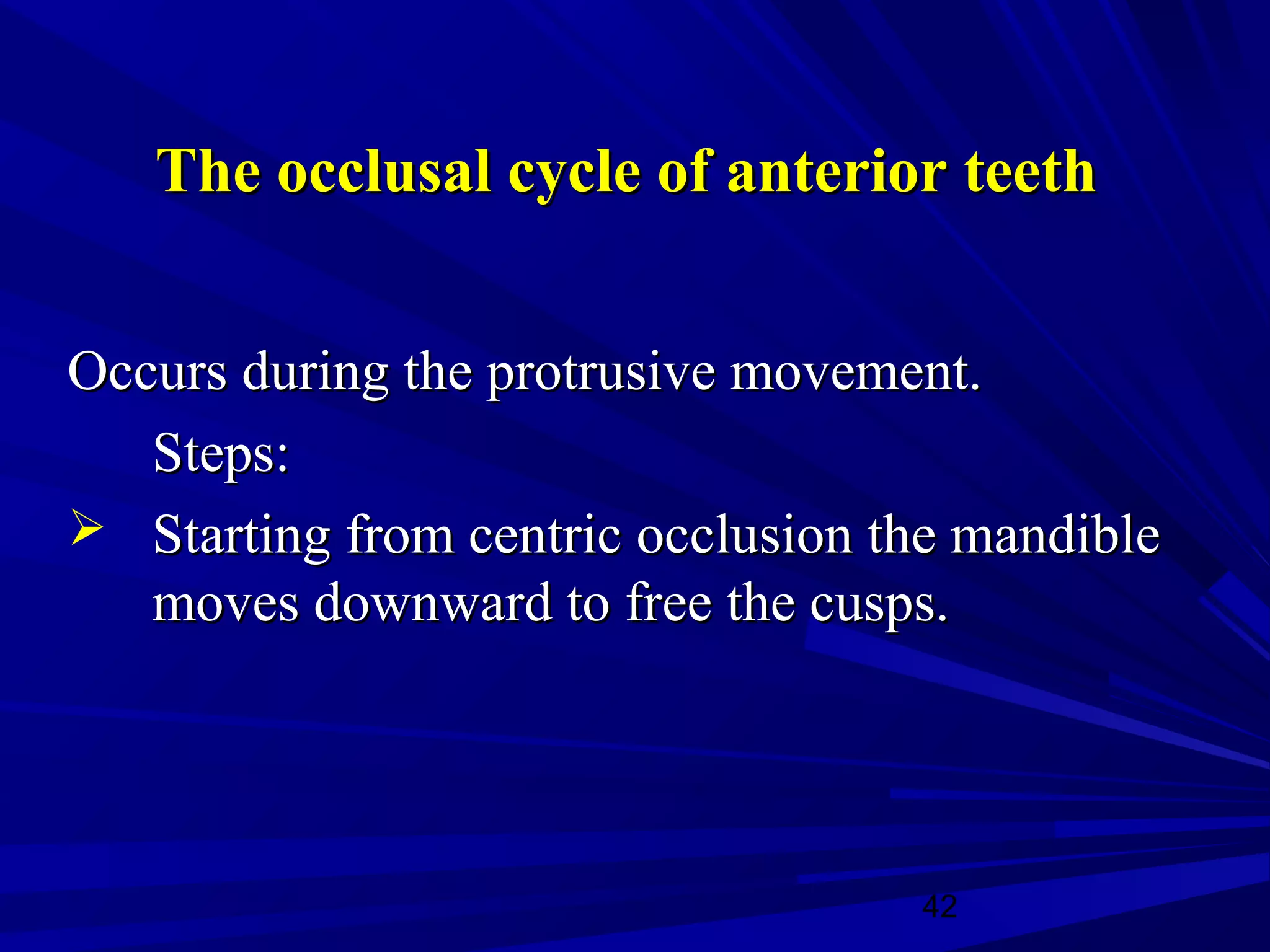 Primary teeth and occlusion | PPT
