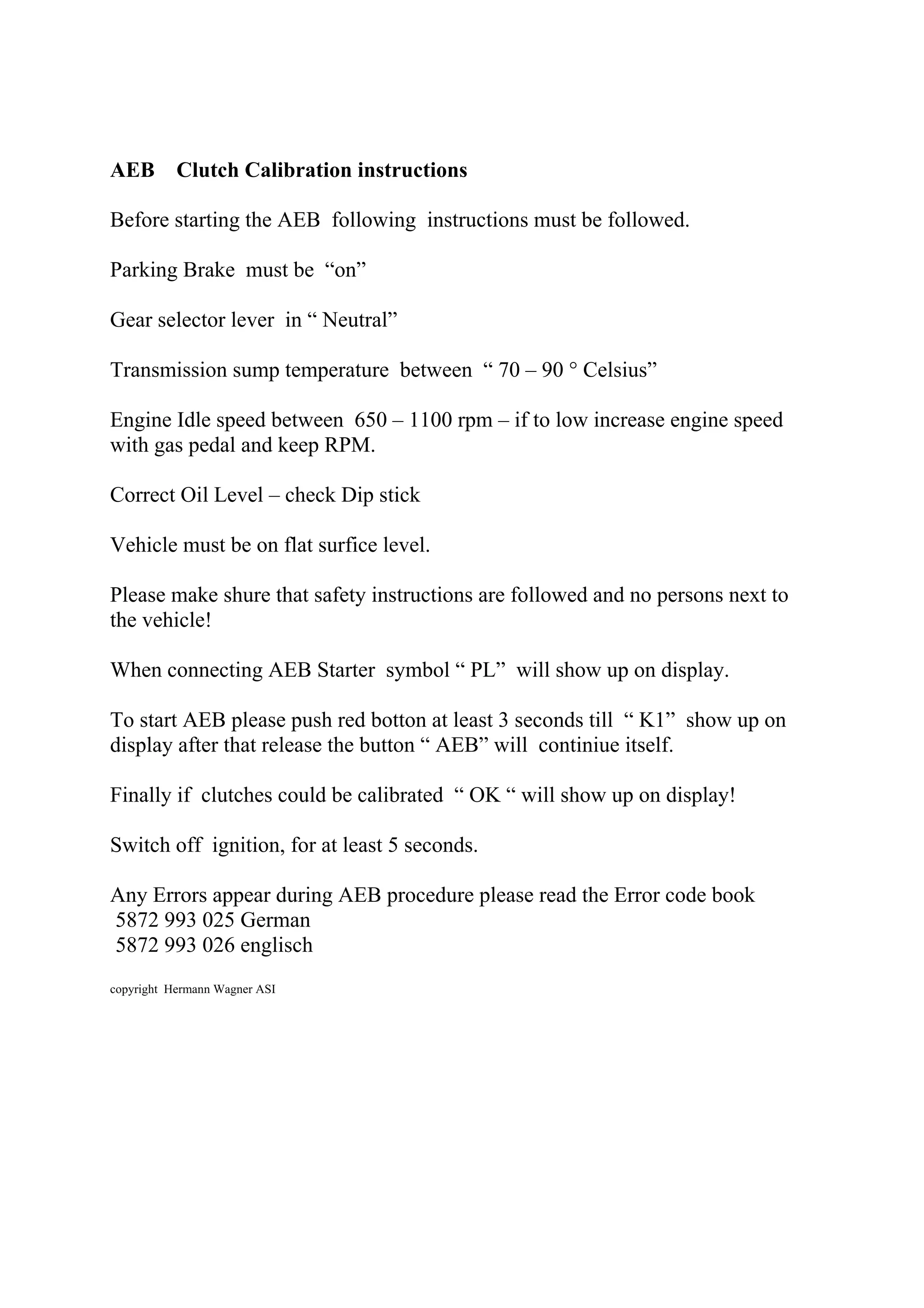 Zf error codes (1) | PDF
