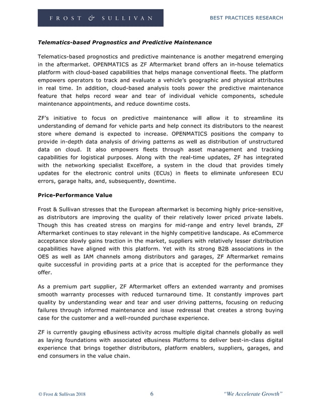 Zf Friedrichshafen Award Write Up | PDF