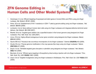 Zfn Compozr Mammalian Cle | PDF