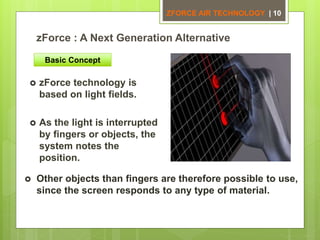Neonode's zForce Air Technology | PPT