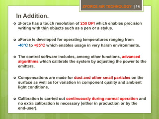 Neonode's zForce Air Technology | PPT