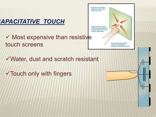 Z force touch screen technology | PPTX