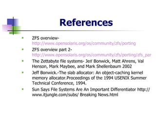 Zettabyte File Storage System | PPT
