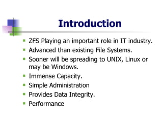 Zettabyte File Storage System | PPT