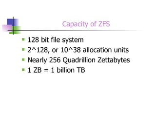 Zettabyte File Storage System | PPT