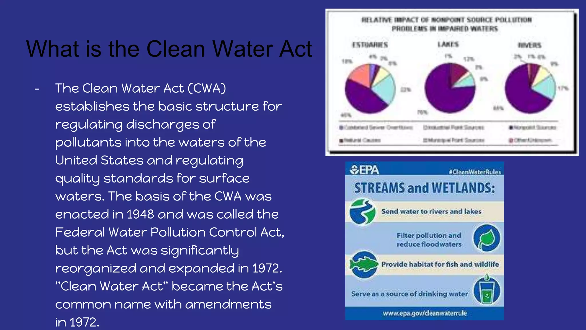 The clean water act Rachel Kyle | PPT