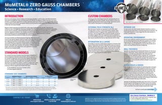 Zg-3 Zero Gauss Chambers - EMI Electromagnetic Interference Shielding | PDF