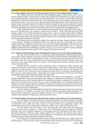 Islamic Religious Elements in Therianthropic Folklore and Their ...