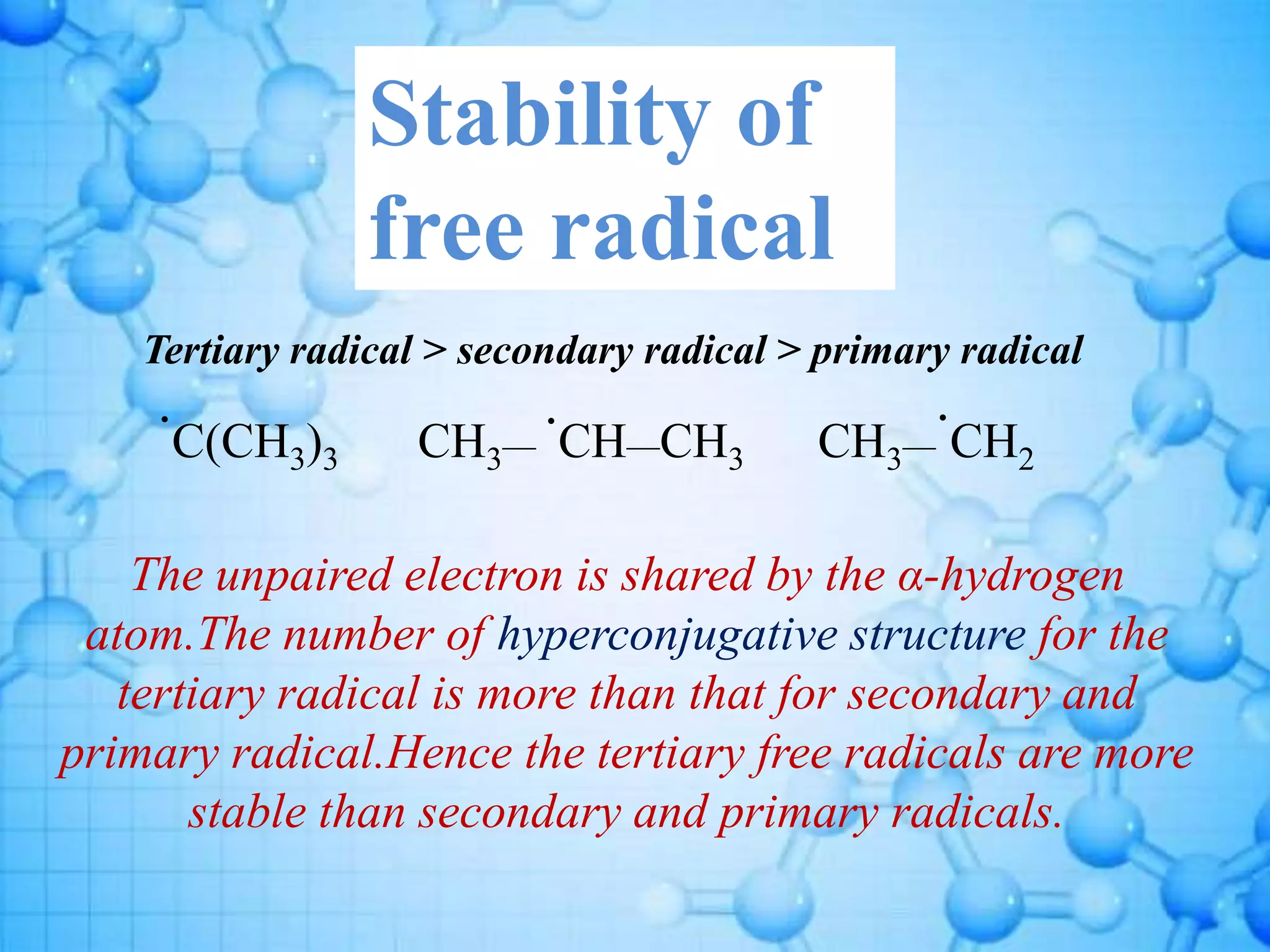 Free Radical | PPTX