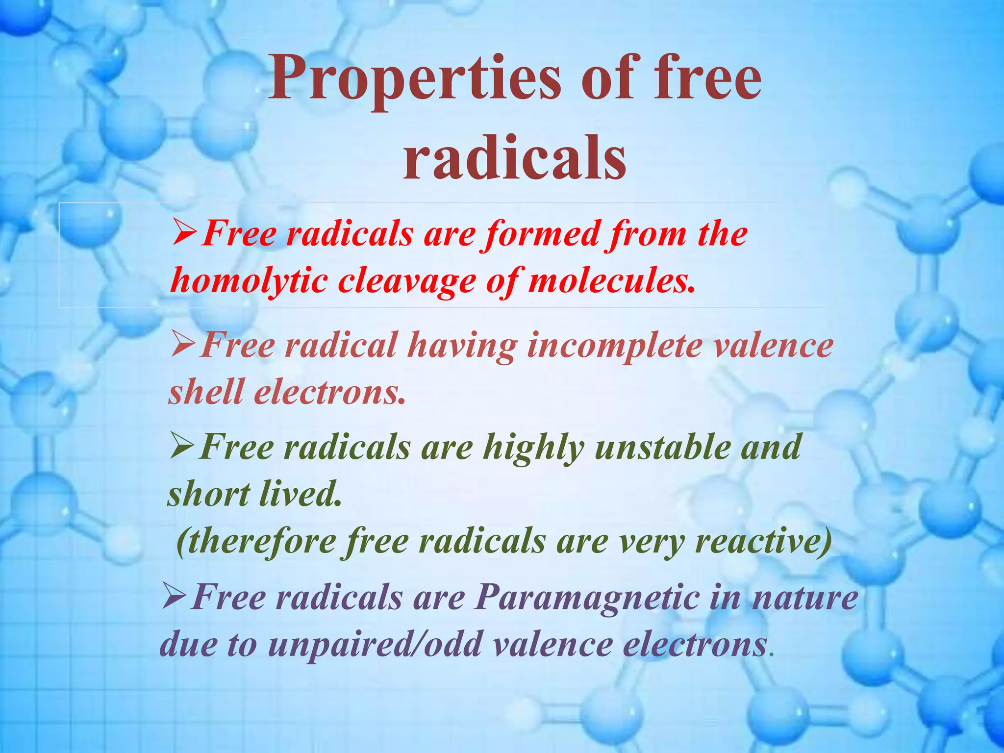 Free Radical | PPTX