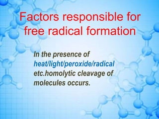 Free Radical | PPTX