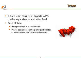 Z Gate Agency Presentation 2011 | PPSX