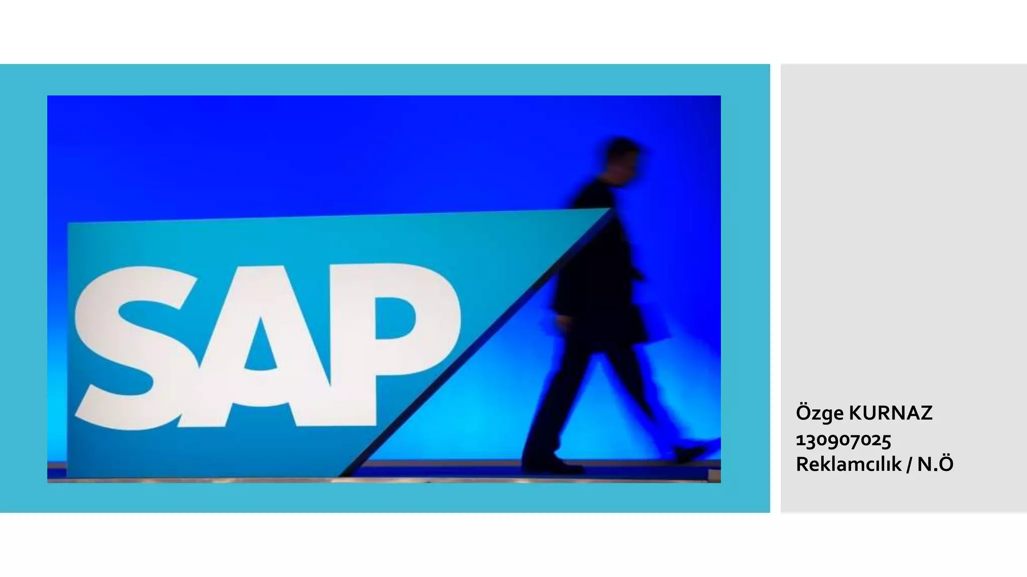 SAP Marka Sunumu | PPT