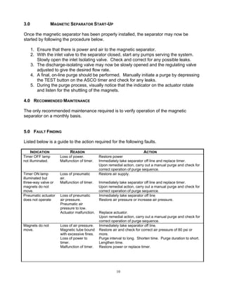 Maggie One Core Magnetic Separator | PDF
