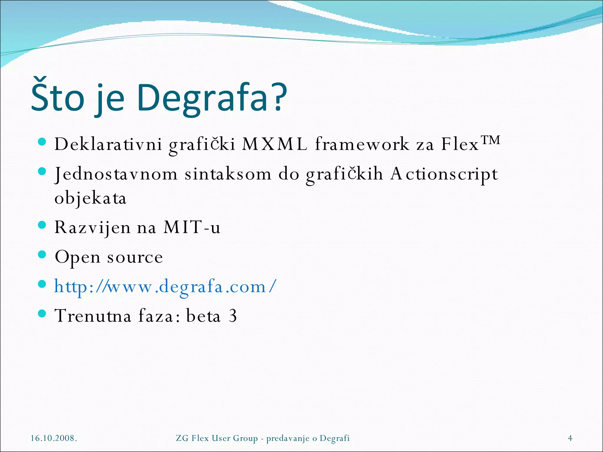 ZGFlex Degrafa | PPT