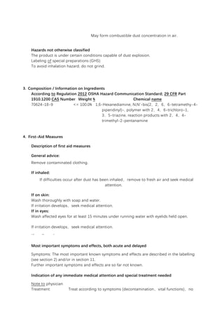 Hals 944 chimassorb 944 70624-18-9 safety data sheet msds sds baoxu ...