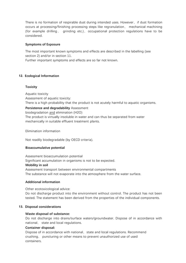 Hals 944 chimassorb 944 70624-18-9 safety data sheet msds sds baoxu ...