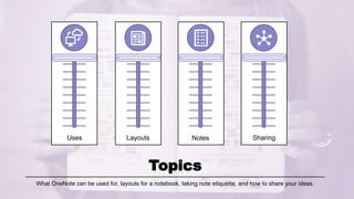 OneNote training sample | PPTX