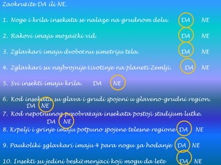 Zglavkari ponavljanje | PPTX