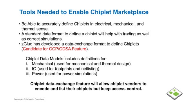 ODSA Design Tools for Chiplet-Based Design | PPT