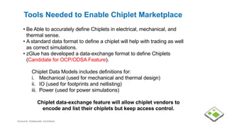 ODSA Design Tools for Chiplet-Based Design | PDF