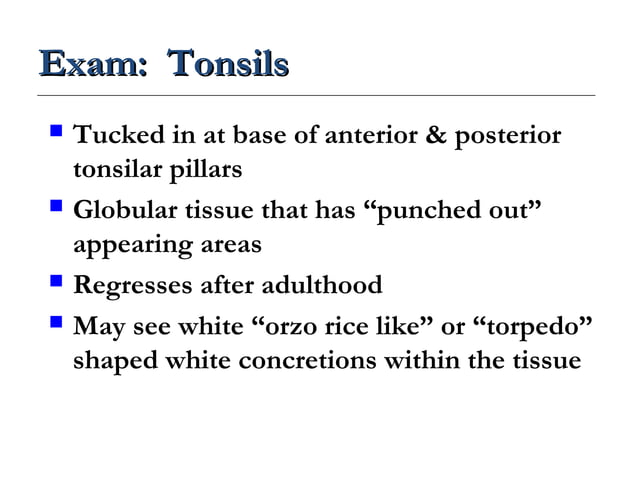 Examination of the oral cavity | PPT
