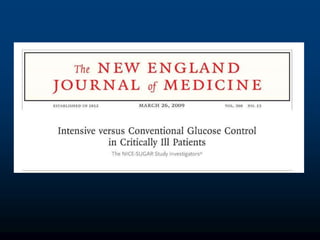 The Uncertainty of Medical Evidence in Critical Care: Jeff Drazen | PPT