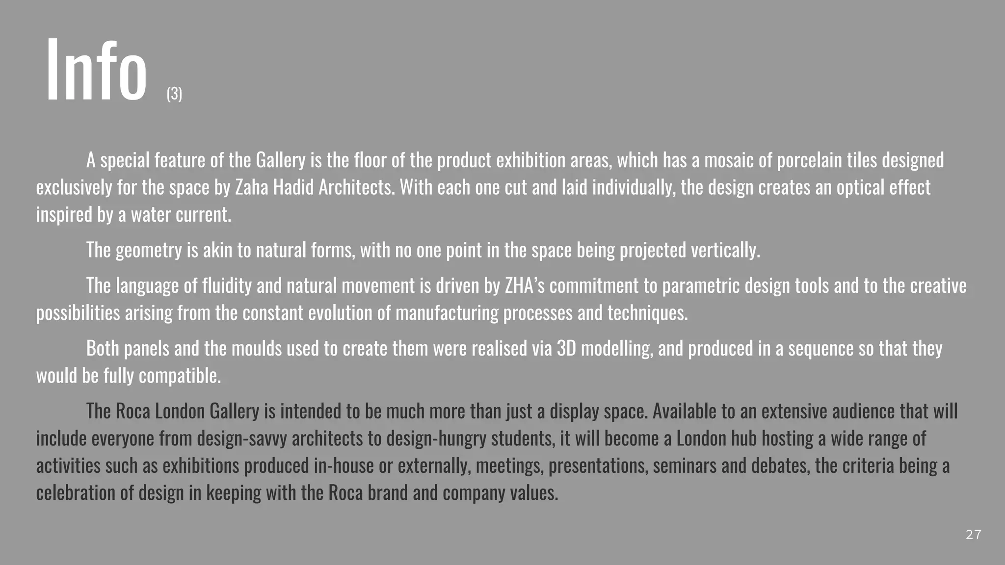 Zaha Hadid - interior design works | PDF