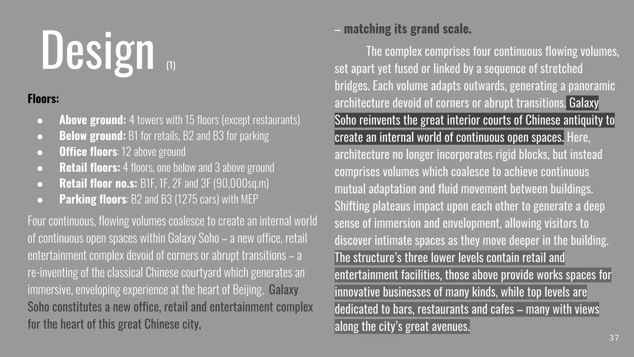 Zaha Hadid - interior design works | PDF