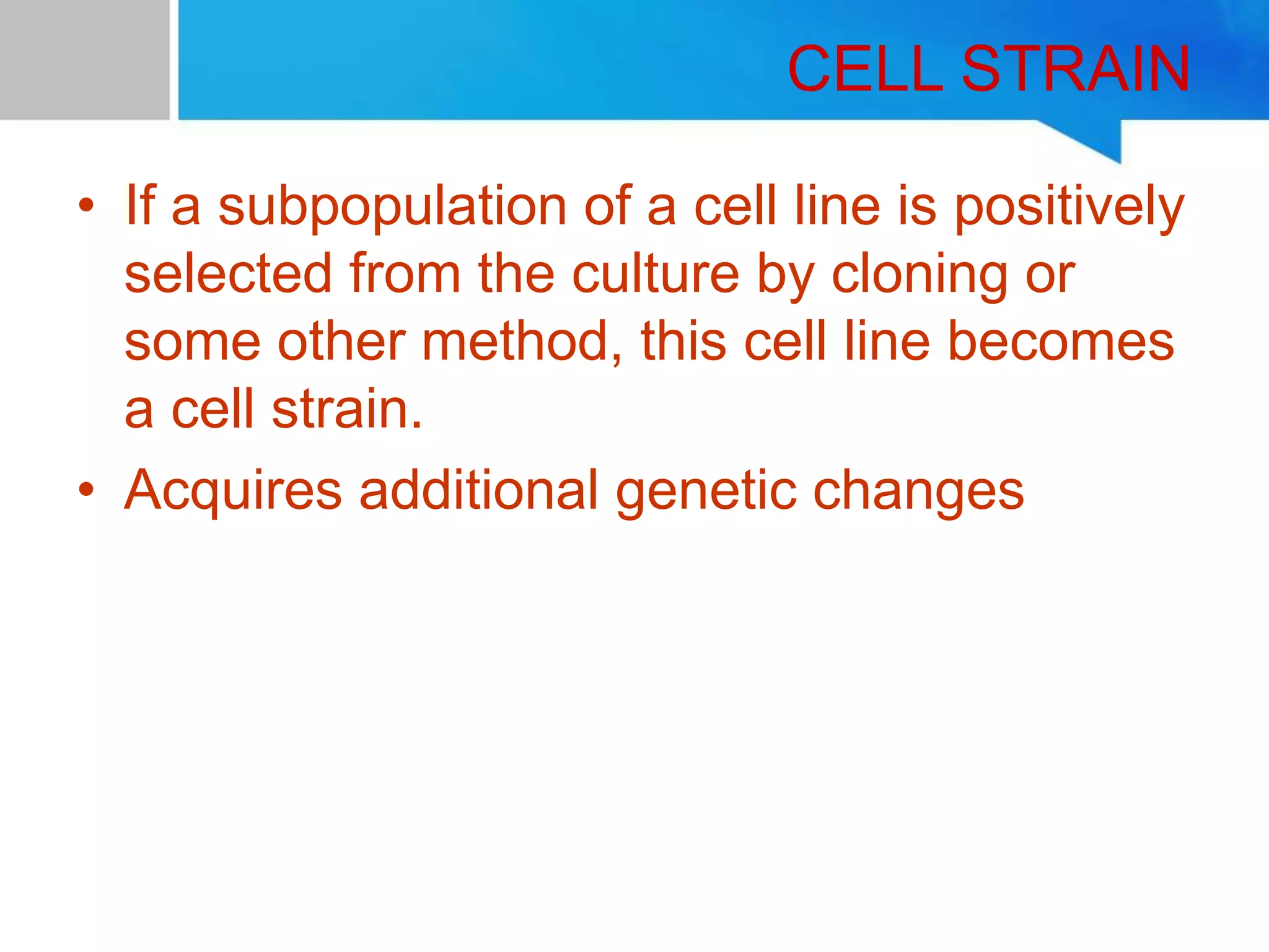Cell line development ol | PPTX