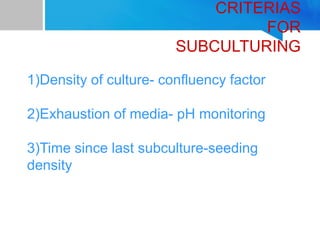 Cell line development ol | PPTX