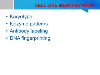 Cell line development ol | PPTX