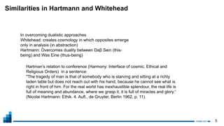 Ideas of Harmony in Whitehead and Hartmann | PPTX