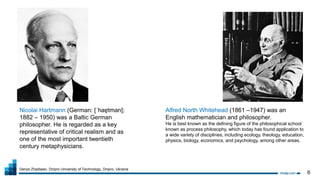 Ideas of Harmony in Whitehead and Hartmann | PPTX