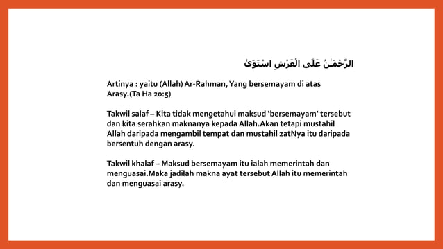 Zhahir dan muawwal (takwil) | PPTX