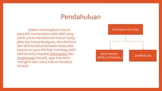Zhahir dan muawwal (takwil) | PPTX