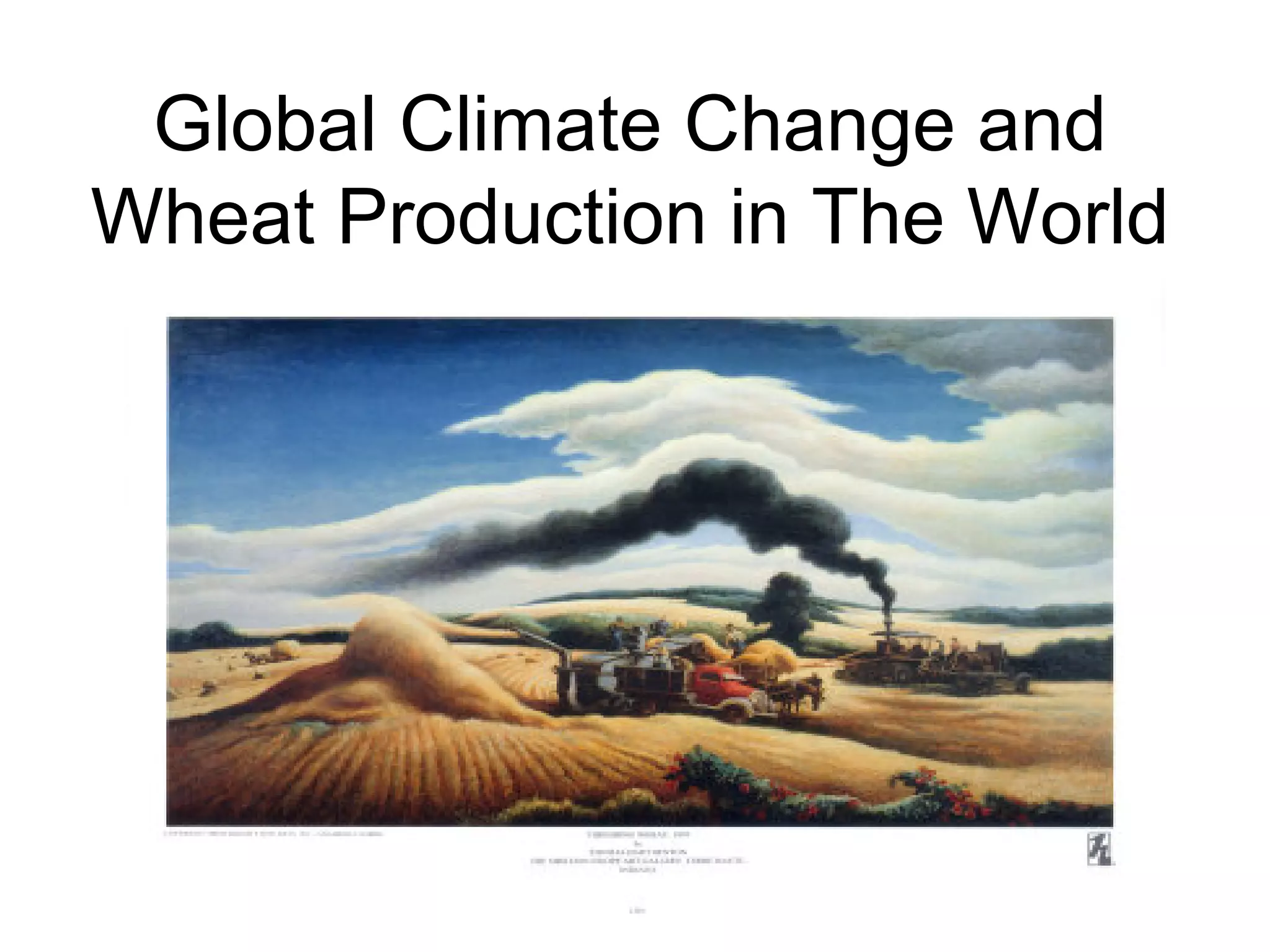 Zhang Zhengbin — Wheat evolution under climate chang warming | PDF