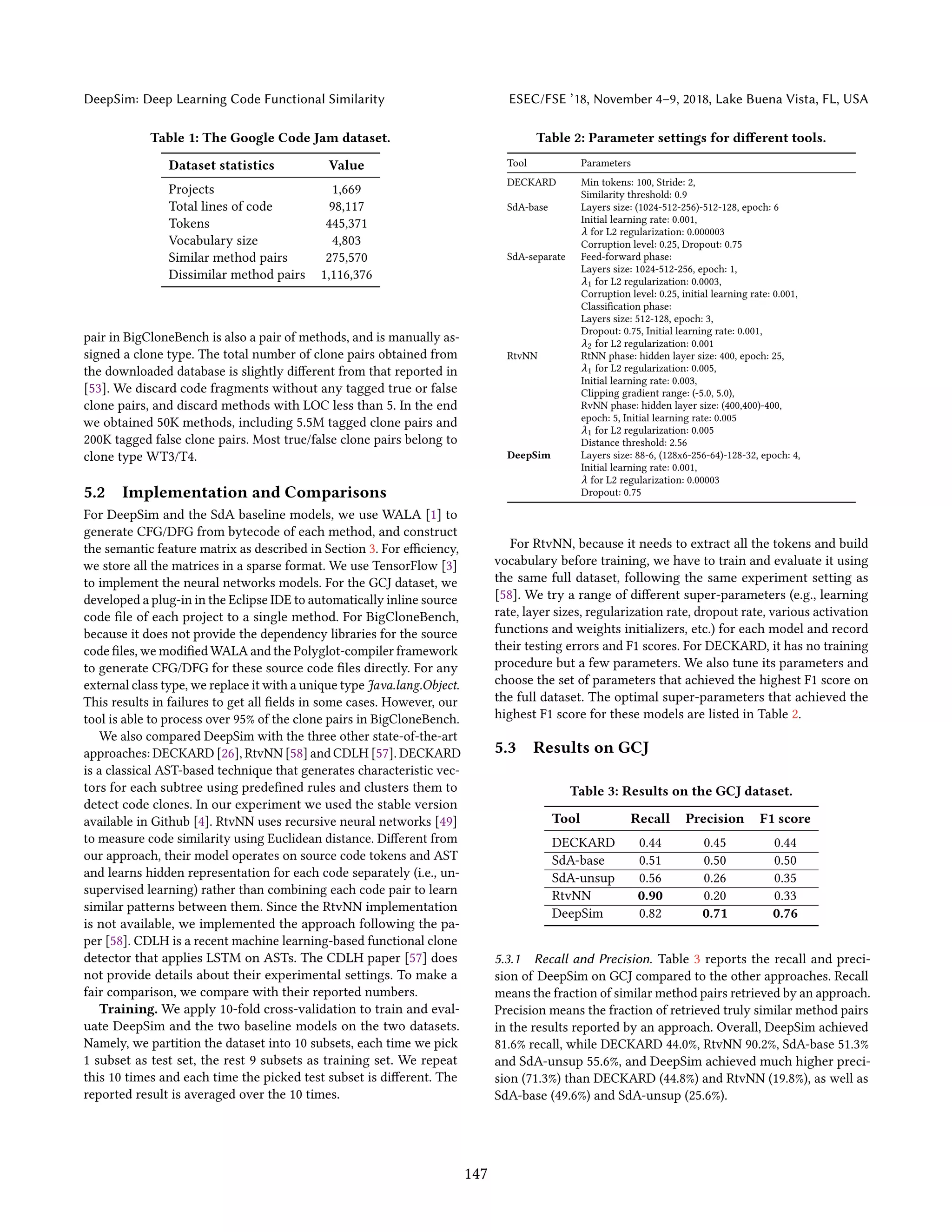 Zhao huang deep sim deep learning code functional similarity | PDF