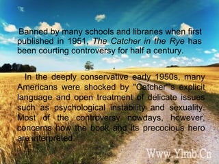 Zhao zi shuo the catcher in the rye | PPT