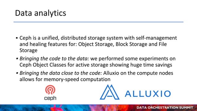 Accelerating Data Computation on Ceph Objects using Alluxio | PPT