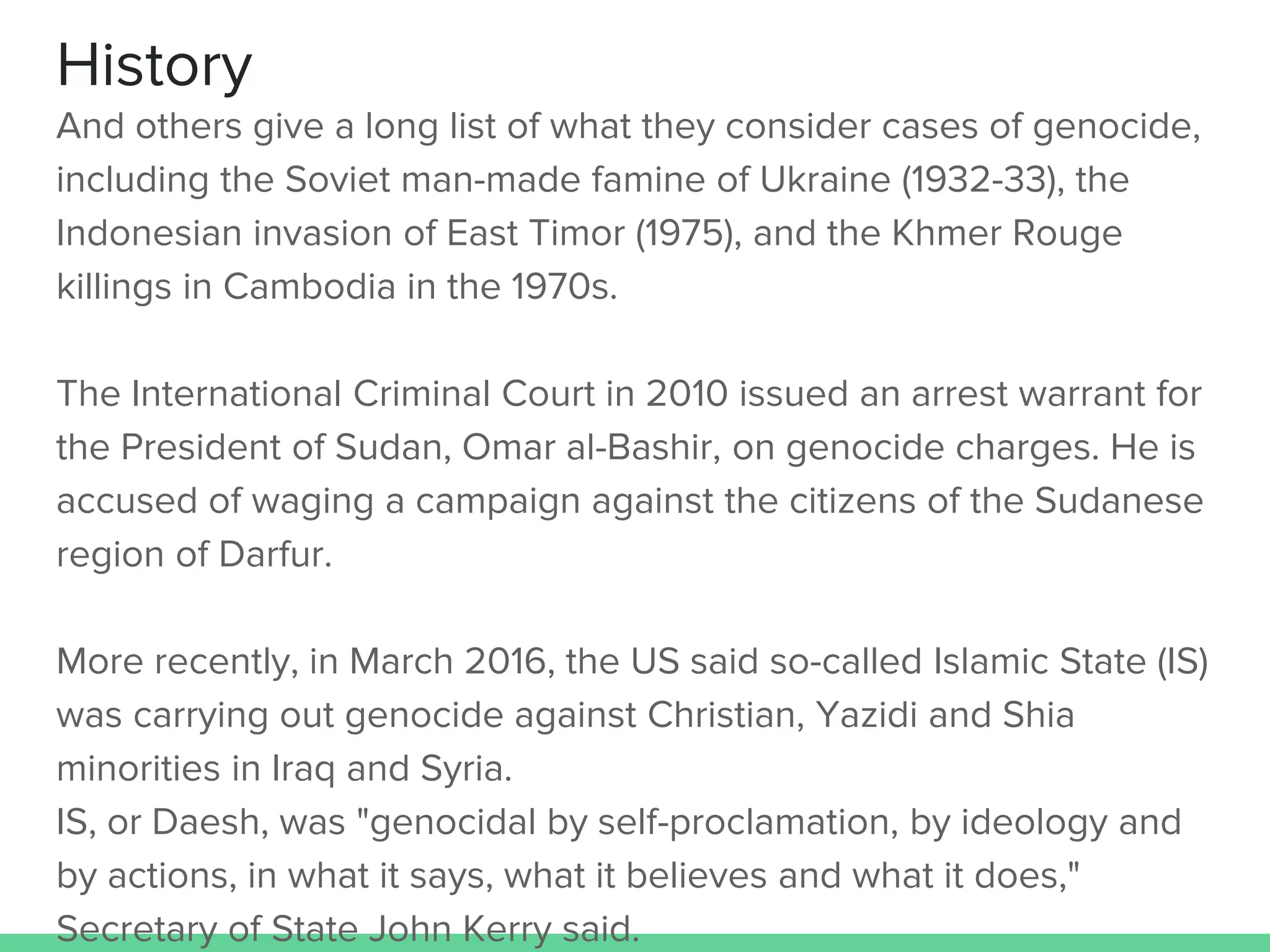 What is genocide? | PPTX