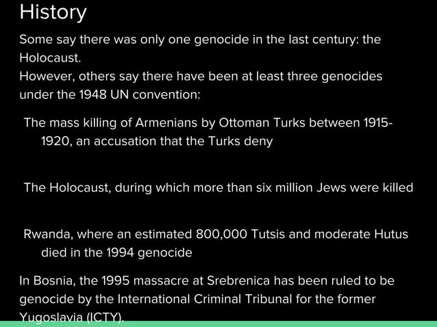 What is genocide? | PPTX