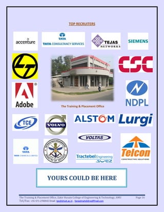 Zhcet(amu) brochure 2011 | PDF