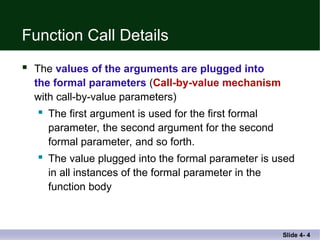 Procedural Abstraction and Functions That Return a Value.ppt