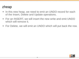 The Future of zHeap | PDF