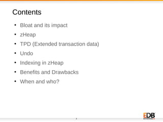 The Future of zHeap | PDF