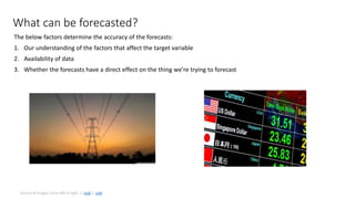 Machine Learning for Forecasting: From Data to Deployment | PPTX