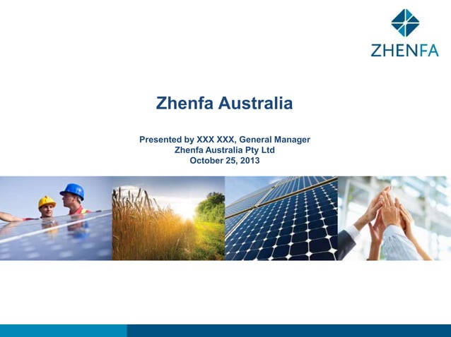 Zhenfa group presentation v1 | PPT