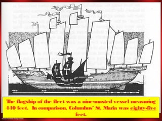 Zheng He Ship Comparison
